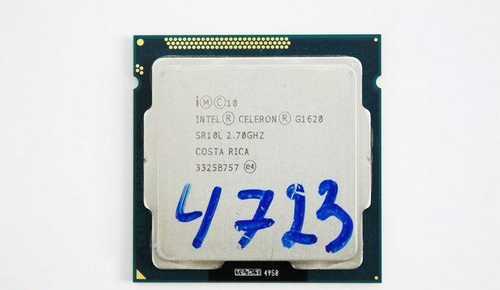 Процессор 1155 Intel Celeron G1620 (2x2.7 GHz)