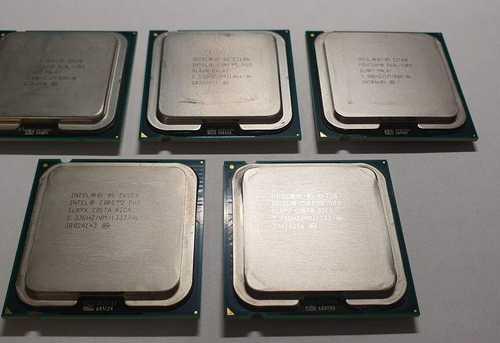 Процессоры Intel CPU 775 socket