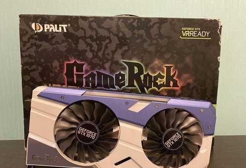 Видеокарта Palit GeForce GTX 1070 GameRock 8GB
