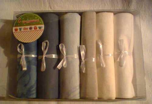 Набор льняные салфетки-полотенца