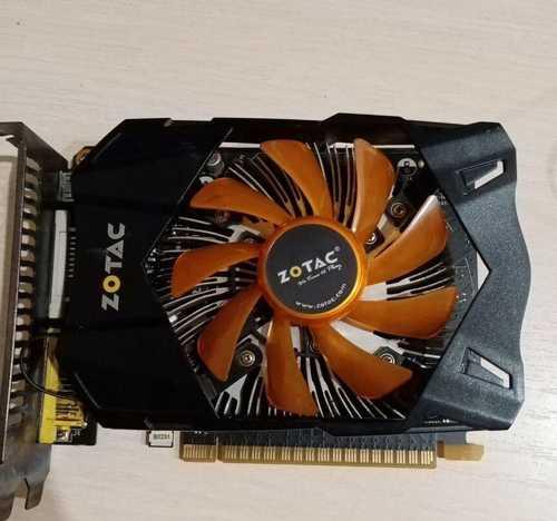 Видеокарта zotac GTX 750ti 2gb