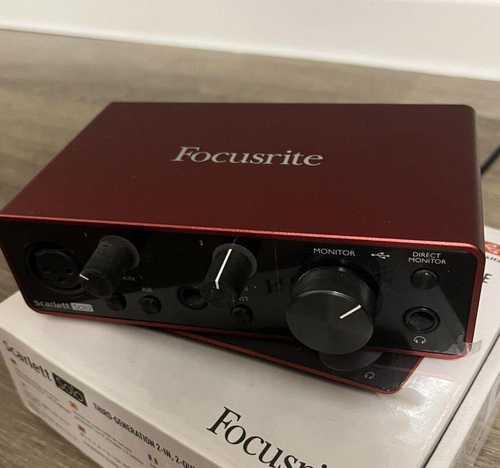 Звуковая карта focusrite scarlett solo