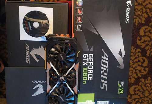 Видеокарта Gigabyte Aorus gtx 1080ti 11gb