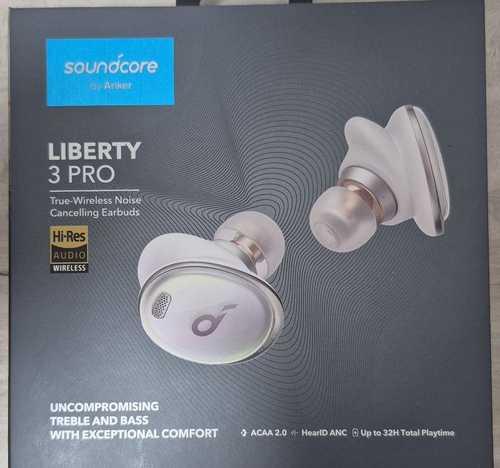 Anker soundcore liberty 3 pro бу