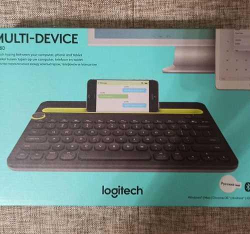 Клавиатура беспроводная Logitech K480