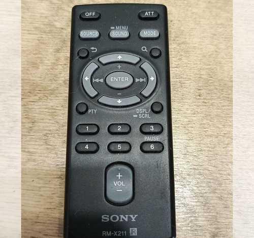 Пульт от магнитолы сони sony rm-x211