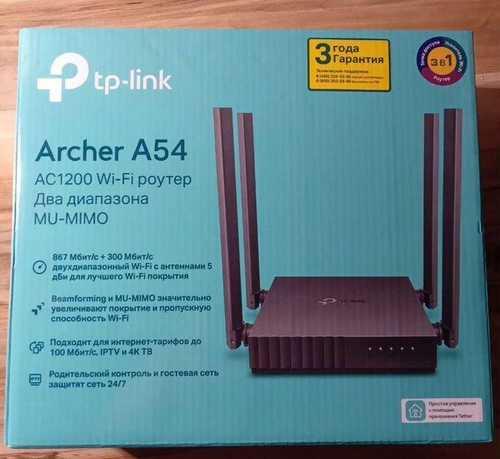 Wi-Fi poyter Archer A54 AC 1200