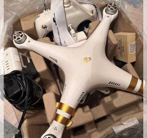 Квадрокоптер dji phantom 3 se на запчасти