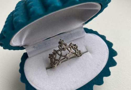 Серебряное кольцо 925 Корона