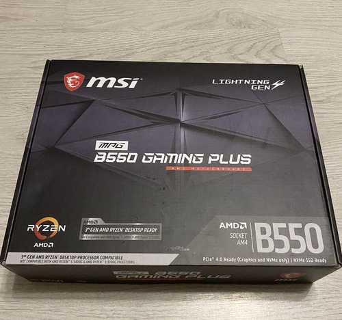 Материнская плата MSI mpg B550 gaming plus