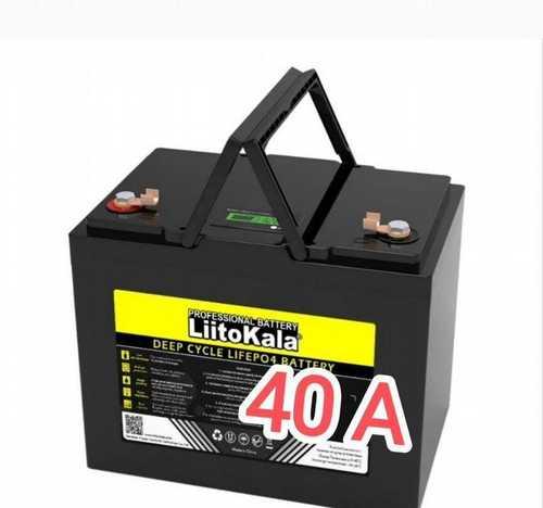 Аккумулятор lifepo4 12v 40ah