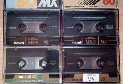 Аудио кассеты "Мetal" Maxell,TDK,Fuji