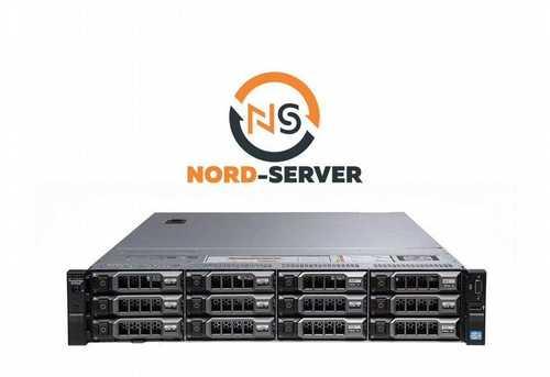 Сервер dell R720xd 12LFF 2x E5-2680 v2 128GB