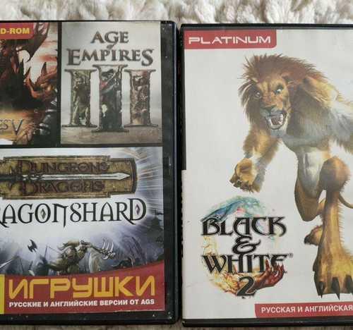 Игры пк: homm V Age of Empires III D&D Black&White