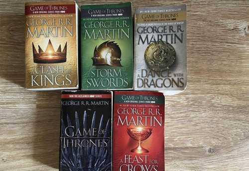 Книги на английском языке игра престолов
