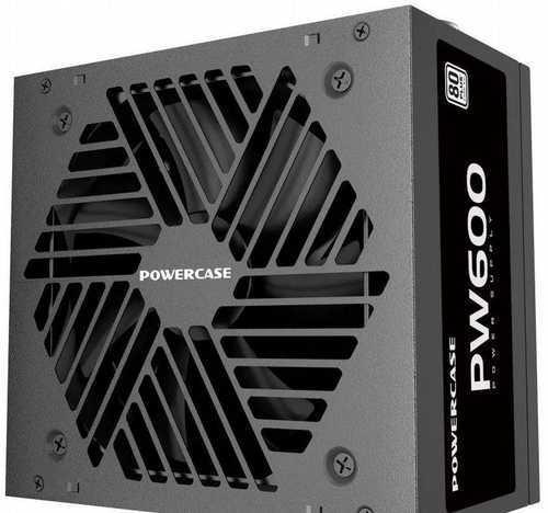 Блок питания 600Вт Powercase PW600 (apfc,120мм,2P