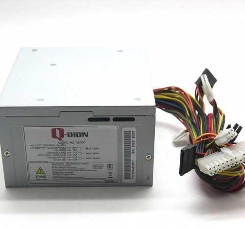 Блок питания Q-dion, FSP, 500W 24 4/6PCI-E/2sata/1