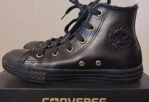 Ботинки детские converse ctas hi black