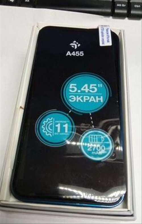 Dexp A455 смартфон