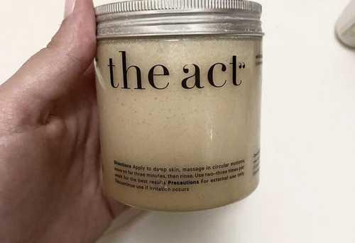 Скраб кокосовый the act