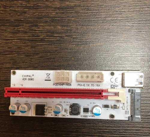 Райзер для видеокарт PCI Express