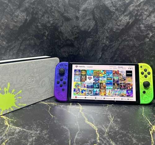 Nintendo switch Oled чип Tinfoil (Все расцветки)