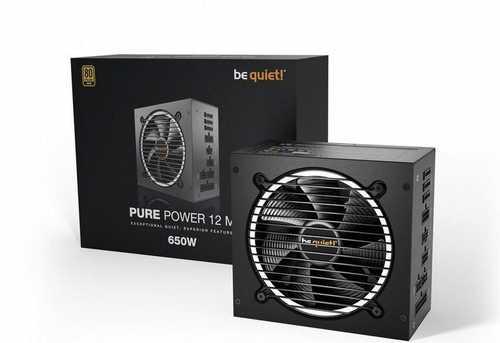 Блок питания Be quiet Pure Power 12 M 650W Gold AT