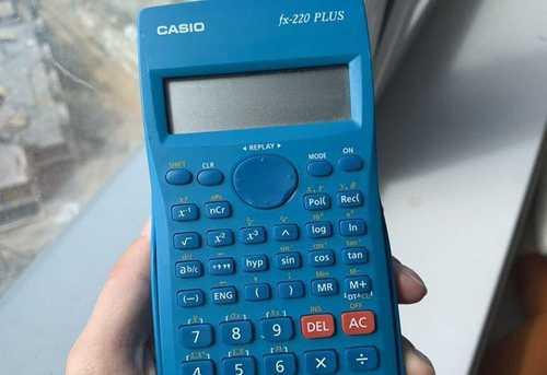 Калькулятор casio fx 220 plus для ЕГЭ