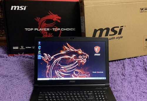 Игровой ноутбук msi GTX950m i5 17.3 ssd+hdd