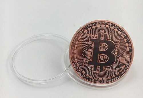 Bitcoin. Коллекционная монета Биткоин