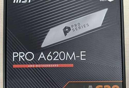 MSI pro, Gigabyte a620m e AM5 DDR5