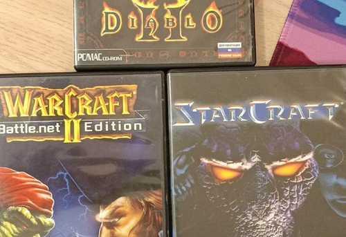 Diablo2+Starcraft+(Expansion Set) +Warcraft 2