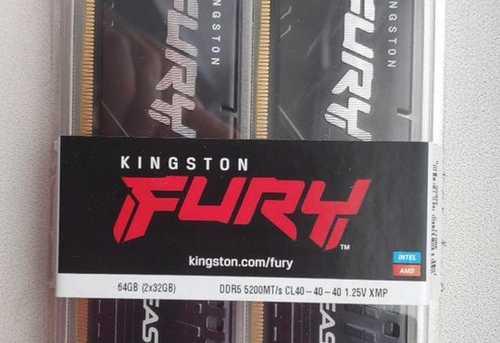 Оперативная память Kingston Fury Beast