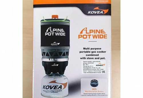 Горелка газовая Kovea Alpine Pot wide KB-0703W