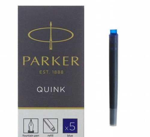 Набор картриджей для перьевой ручки Parker Z11, 5