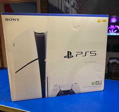 Sony playstation 5 slim 1tb с дисководом