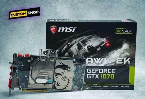 MSI GTX 1070 Sea Hawk EK X 8Gb