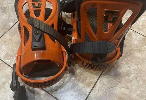 Крепление для сноуборда Union Flite m/l