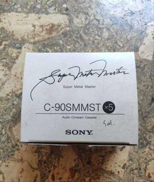 Аудиокассета Sony Super Metal Master