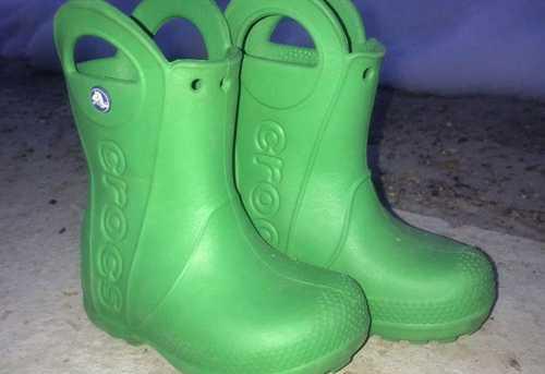 Резиновые сапоги crocs c7