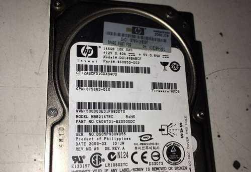 Жесткий диск HP 418399-001 146Gb
