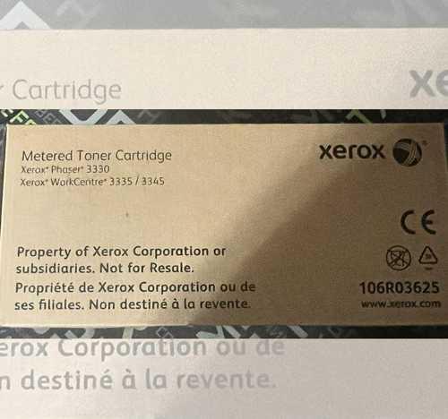 Картридж xerox phaser 3030 WC 3335/3345