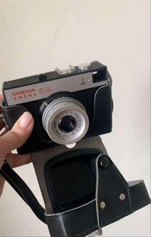 Плёночный фотоаппарат смена 8м + обьектив