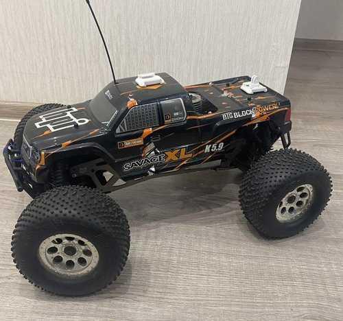 Машина на радиоуправлении с двс HPI savage XL 5.9