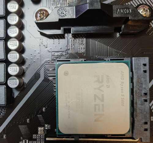 Комплект ryzen 5600, GA B550M K, 32gb ddr4 3600