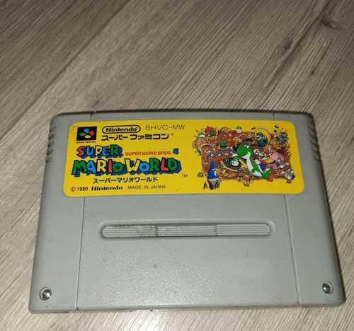 Super mario world для Snes SNF