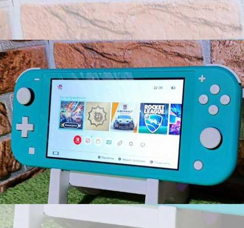 Nintendo Switch Lite бирюзовая   игры