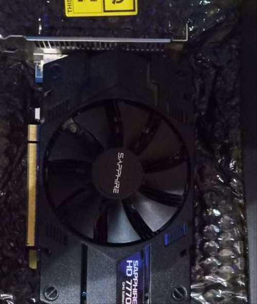 Видеокарта sapphire hd7770 GHz edition