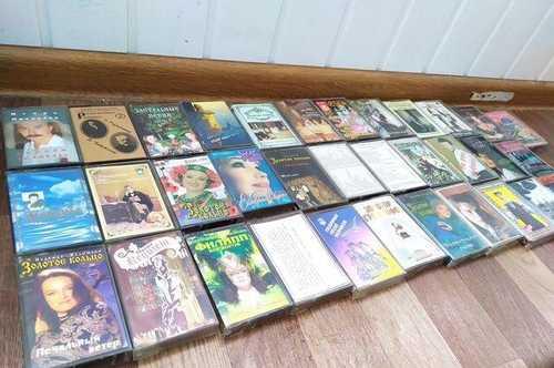 Коллекция аудиокассет (35 штук) 1990-2000г