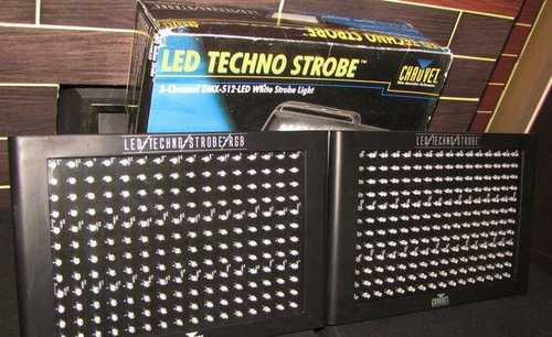 Стробоскопы LED 2шт Techno Strobe Rgbw Светомузыка
